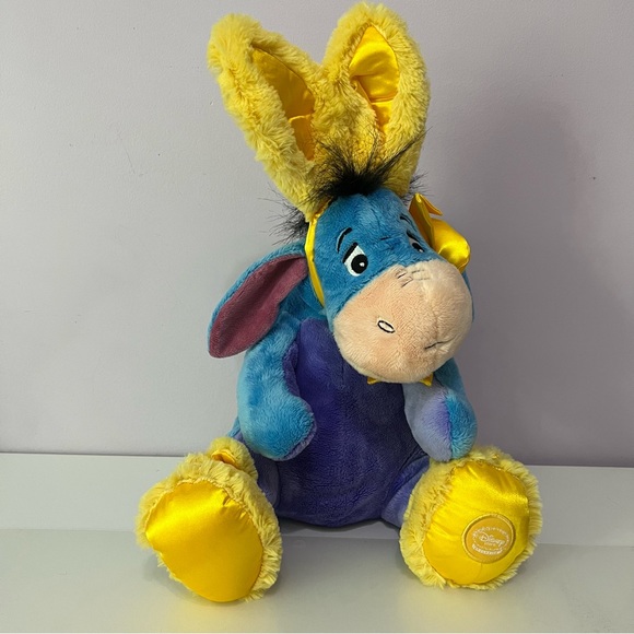 Disney | Toys | Disney Eeyore Stuffed Animal 4 Plushie Plush Easter ...